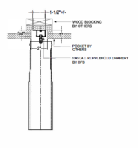 Ripplefold Detail Drawings - DFB Sales